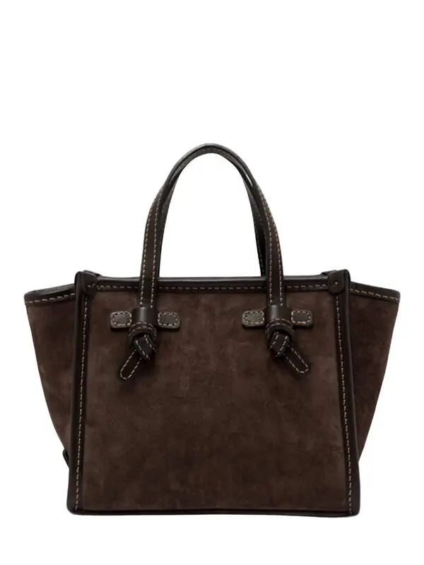 GIANNI CHIARINI Miss Marcella Top Handle Bag - Brown