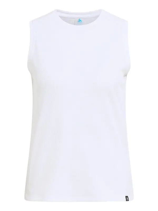 ODLO Cubic Light Sleeveless Technical T-shirt - White