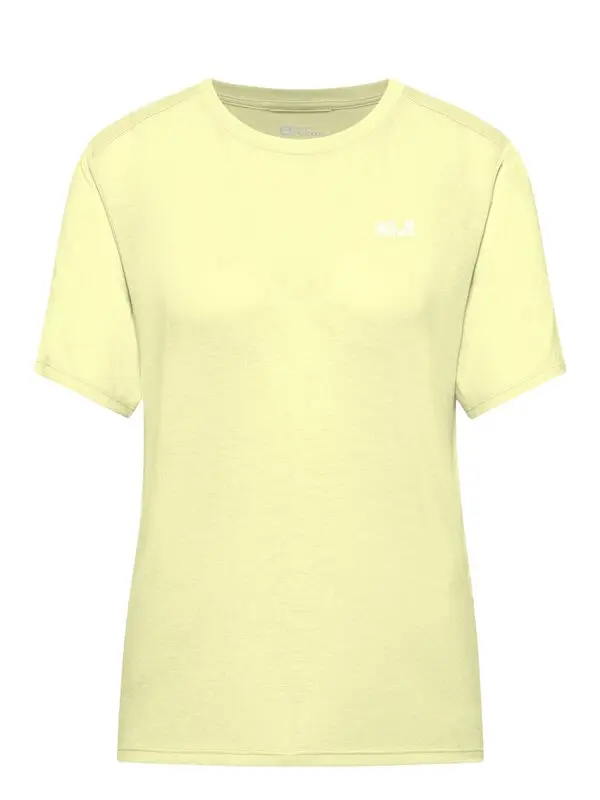 JACK WOLFSKIN Organic Cotton T-shirt - Yellow