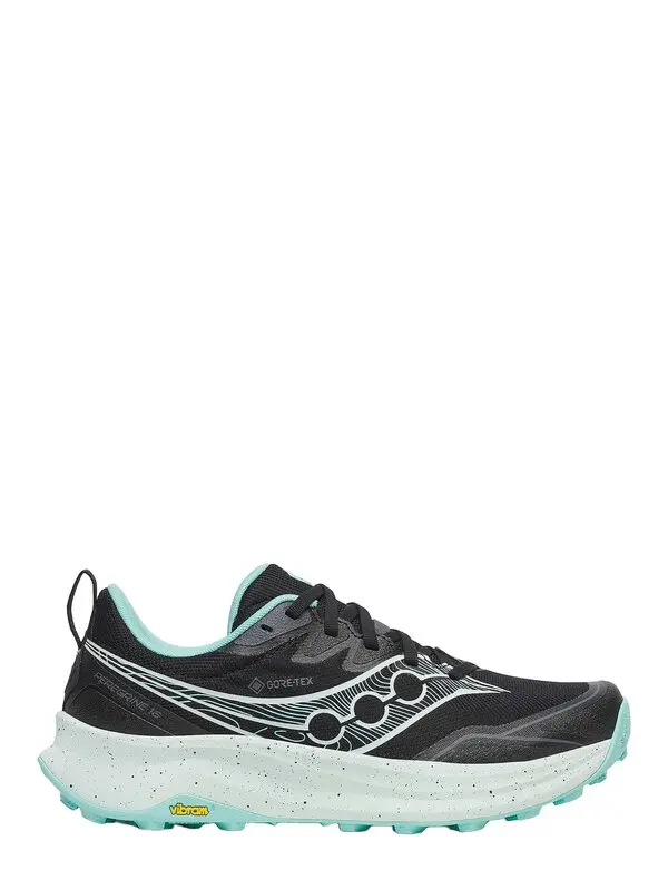 Saucony Peregrine 16 Gtx Waterproof Technical Trail Shoe - Black
