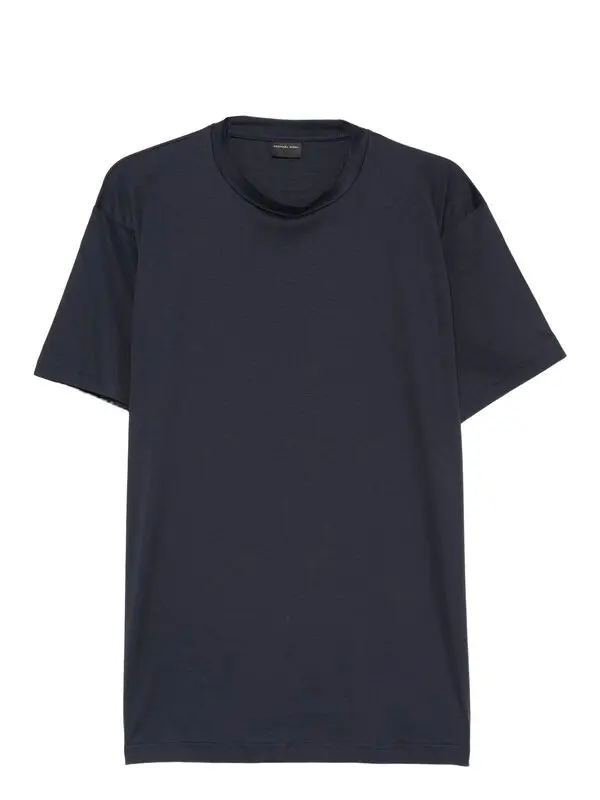 MICHAEL COAL Short Sleeve T-shirt - Blue