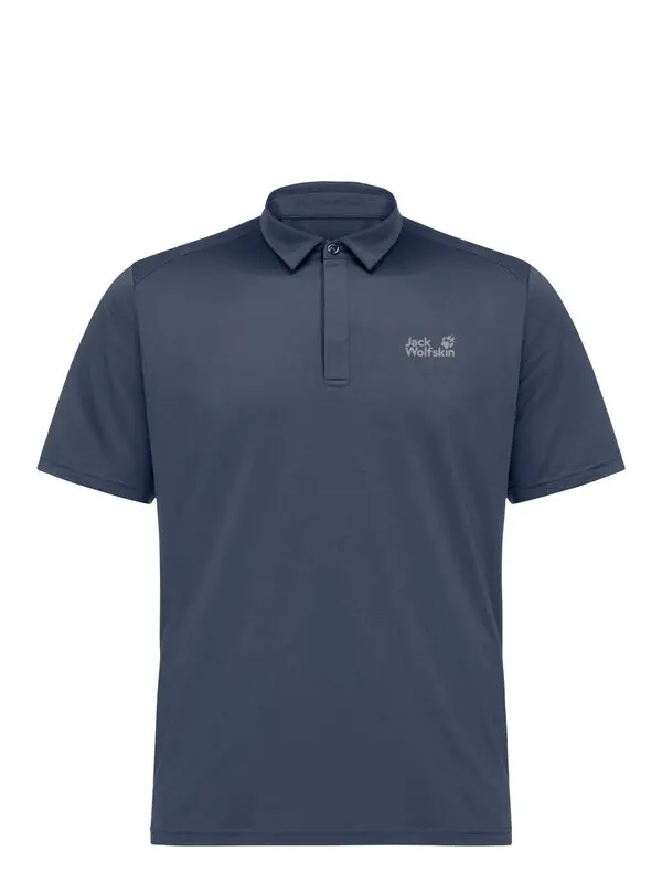 JACK WOLFSKIN Delgami Polo - Blue