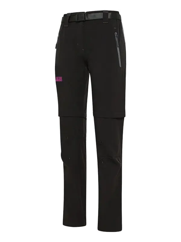 AESSE Seattle Zip-off Pants - Black