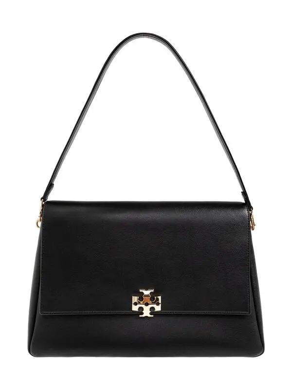 Tory Burch Charlie Large Shoulder Bag - Black