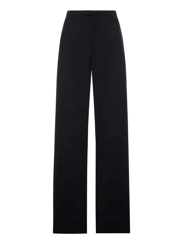 Gucci Lightweight Wool Trousers - Black