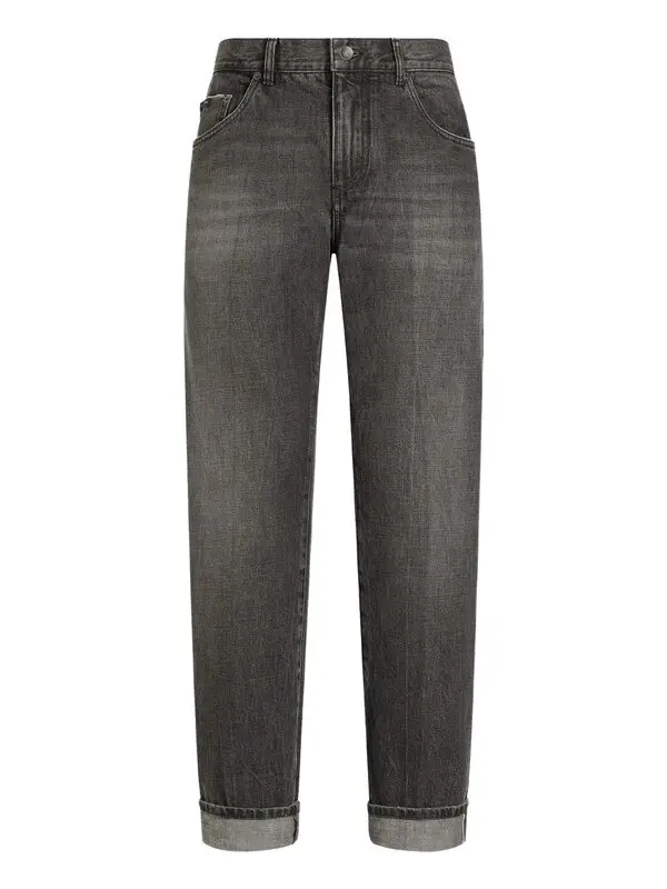 Dolce & Gabbana Tailored Denim Trousers - Multi