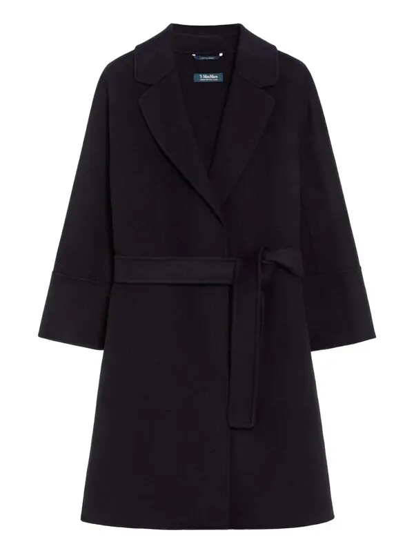 MAX MARA `S Max Mara Arona Coat - Black