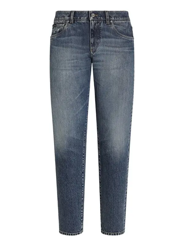Dolce & Gabbana Straight Leg Jeans - Multi