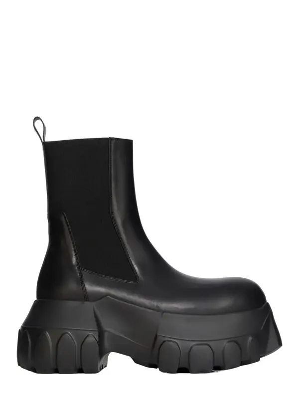 Rick Owens Beatle Mega Tractor Boots - Black