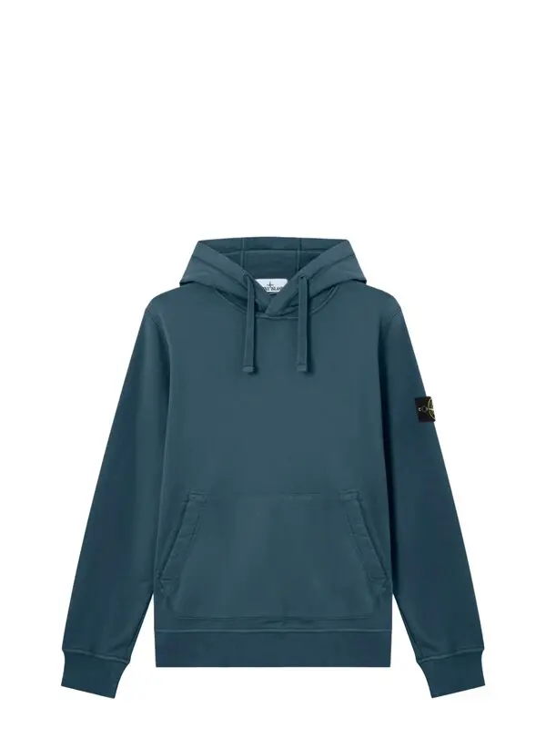 Stone Island Hooded Sweatshirt - Gray