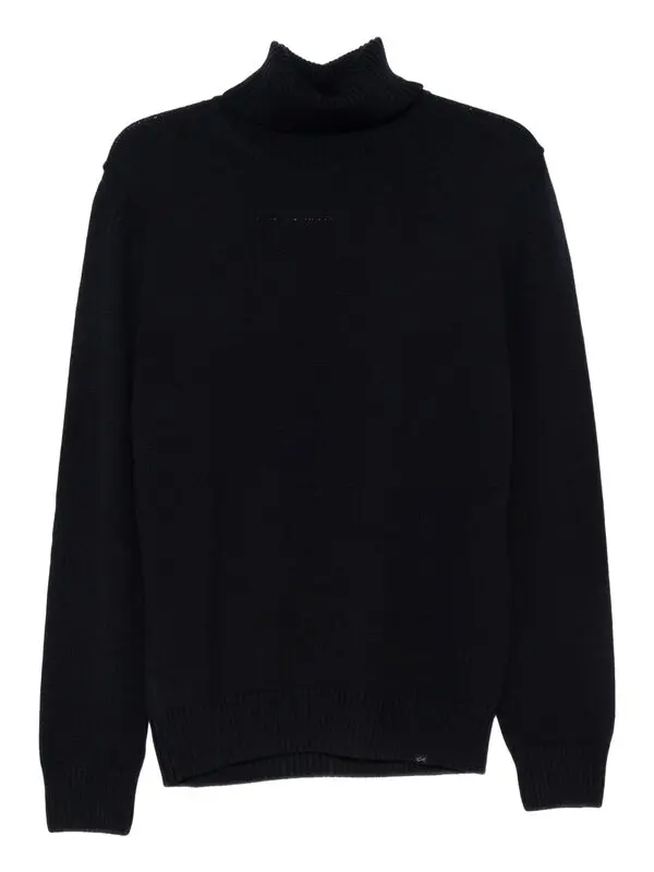 Paul & Shark Wool Turtleneck Sweater - Blue