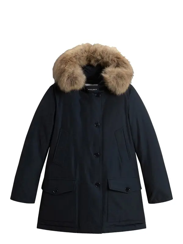 Woolrich Arctic Detachable Fur Parka - Blue