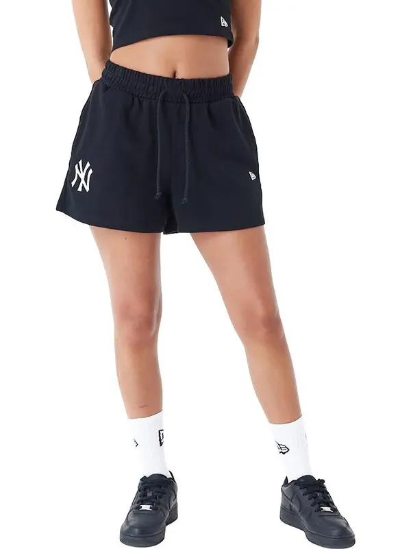 New Era New York Yankees Lifestyle Shorts - Black