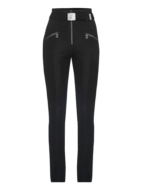 Toni Sailer Bonni Technical Fabric Zip-up Pants - Black