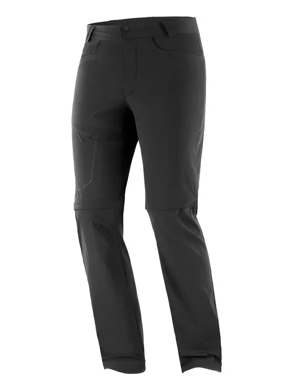 SALOMON Wayfarer Zip-off Technical Pants - Black