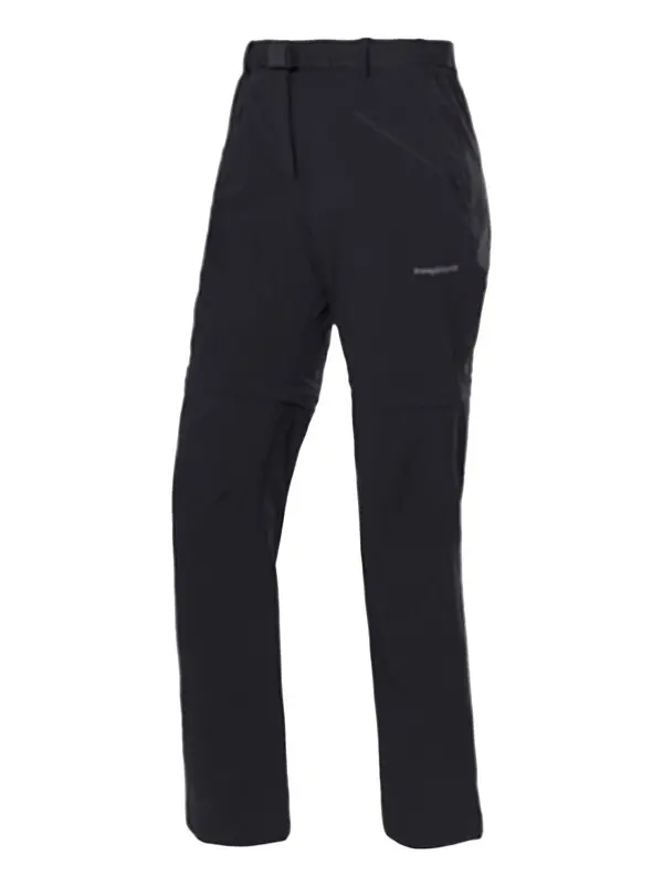 TRANGOWORLD Buhler Sf Recycled Polyamide Convertible Pants - Black