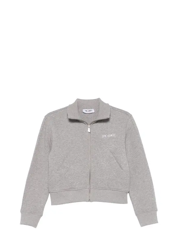 Attico Zip-up Fleece Jacket - Gray