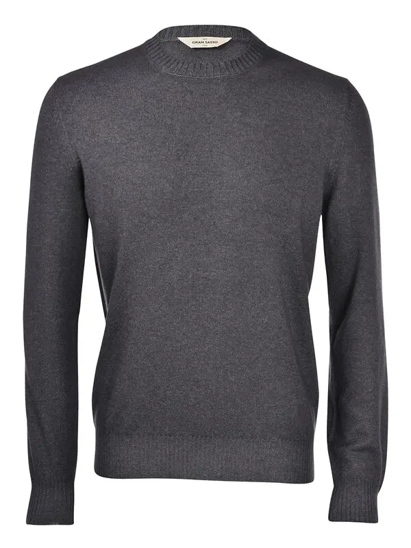 GRAN SASSO Crew Neck Sweater - Blue