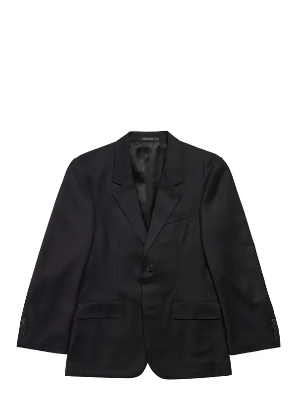 Balenciaga Standard Tailored Jacket - Black