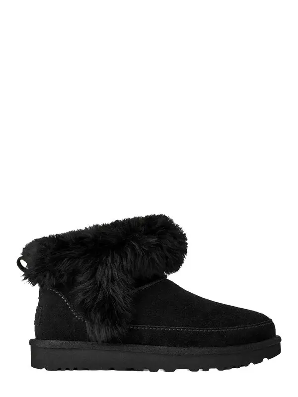 UGG Classic Ultra Mini Chalet Boots - Black