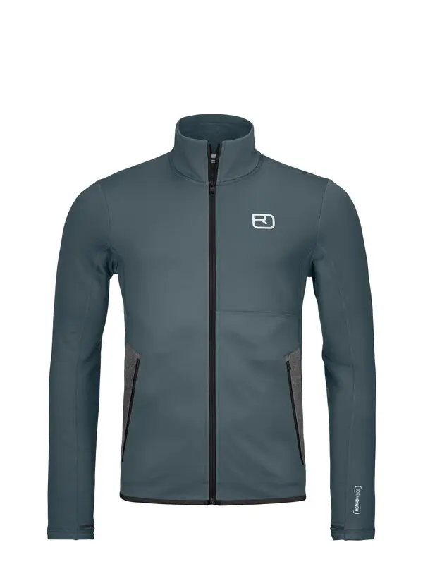 ORTOVOX Fleece Jacket With Zip-up Closure - Gray