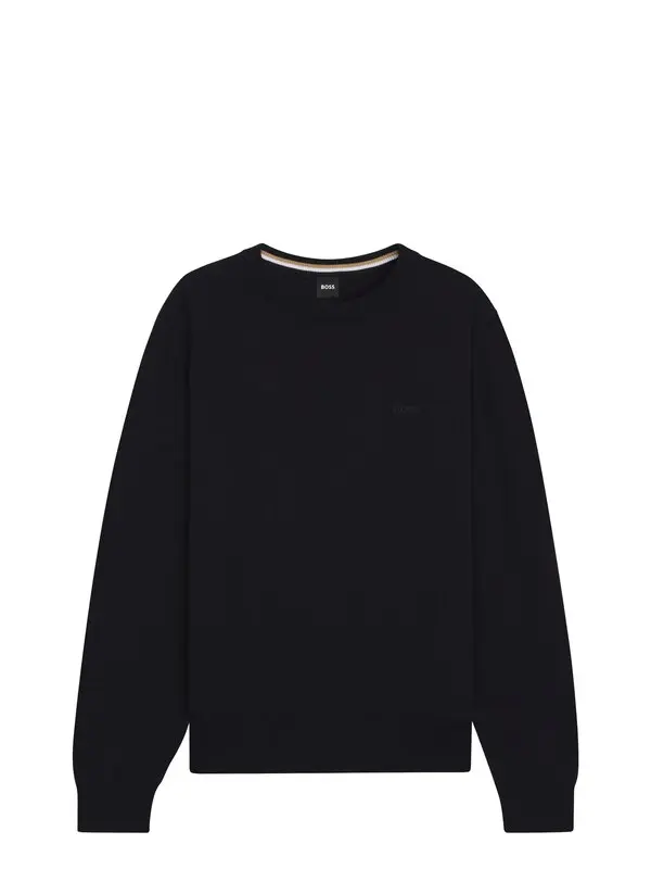 Hugo Boss Upacas Crewneck Sweatshirt - Black