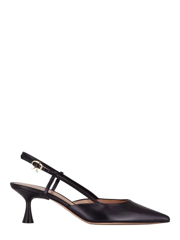 GIANVITO ROSSI Slingback Pumps - Black