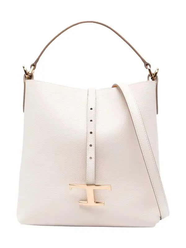TOD`S Tod's T Timeless Bucket Bag - White