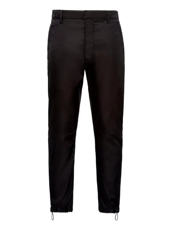 Prada Re-nylon Trousers - Black