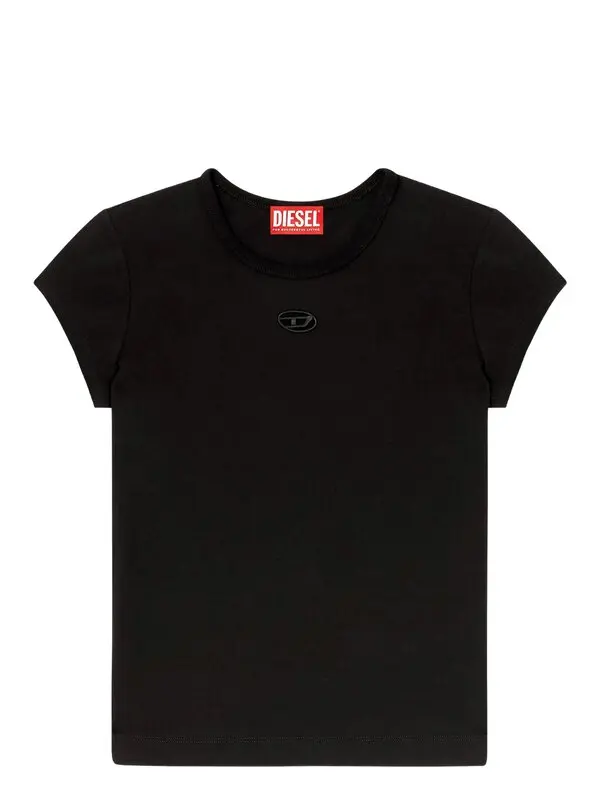 DIESEL® T Angie Od Cotton T-shirt - Black