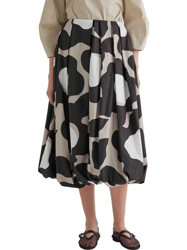 MEIMEIJ Printed Midi Skirt - Multi