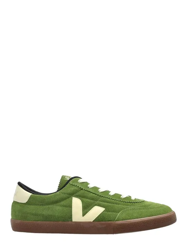 VEJA Panenka Lace-up Suede Sneakers - Green