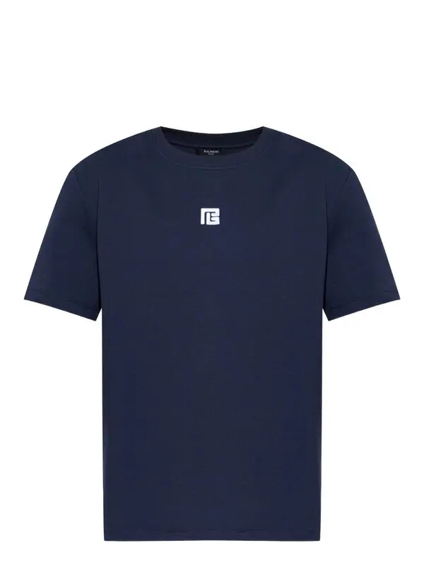 Balmain Loose Ss T-shirt - Blue