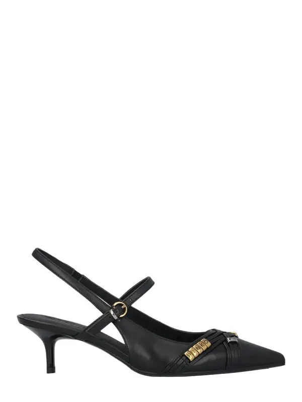Pinko Gloria 18 Slingback Pumps - Black