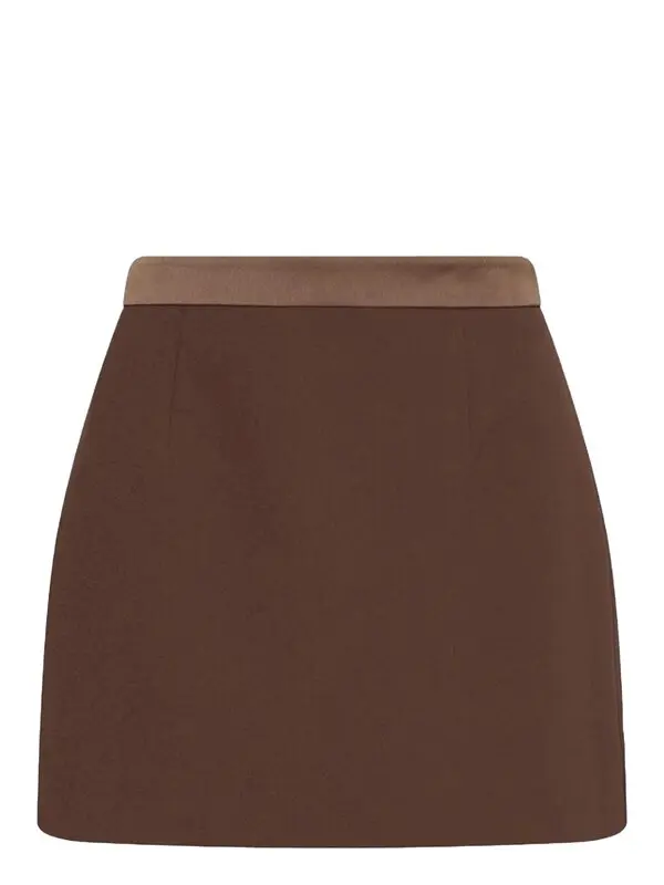 Marella Mltpepe Skirt - Brown