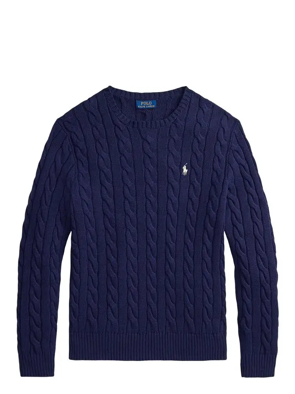 Polo Ralph Lauren Cable Knit Pullover - Blue