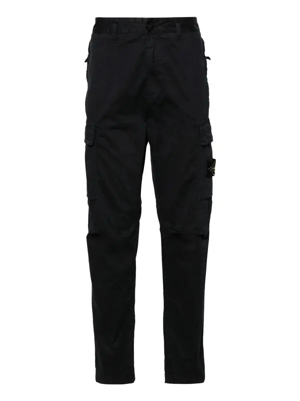Stone Island Regular Tapered Cargo Pants - Blue