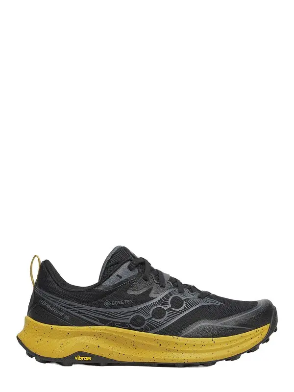 Saucony Peregrine 16 Gtx Waterproof Trail Running Shoe - Black