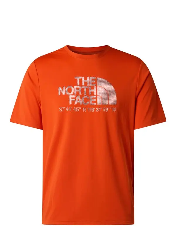 The North Face 24/7 Ss Tee Logo Graphic Reg - Red
