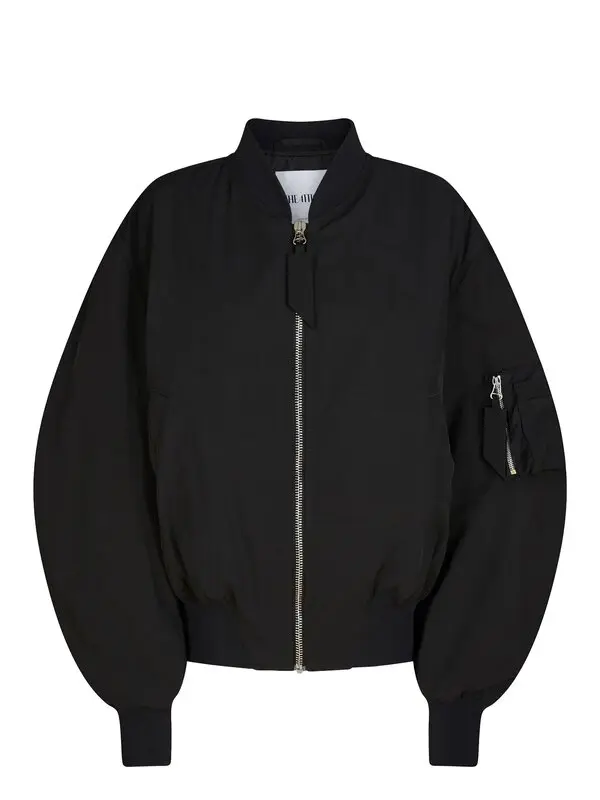 Attico Bomber Jacket - Black