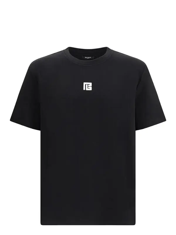Balmain Loose Ss T-shirt - Black