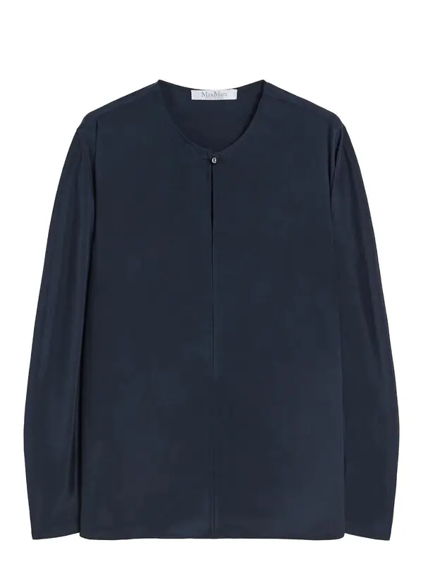 Max Mara Long Sleeve Shirt - Blue