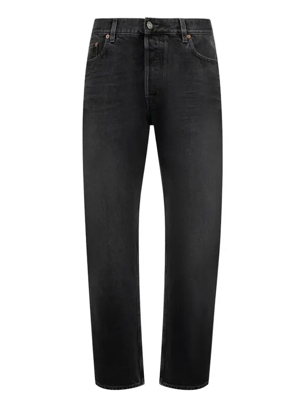 Saint Laurent Long Mick Jeans - Black