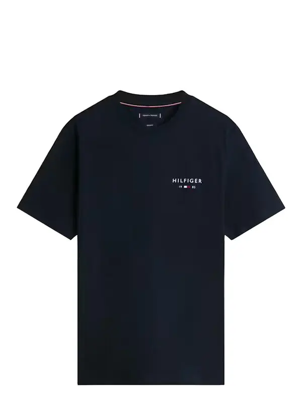 Tommy Hilfiger Branded Love Small Hilfiger Tee - Blue