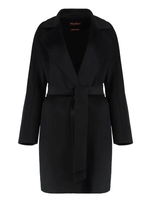 Max Mara Tenore" Coat - Black