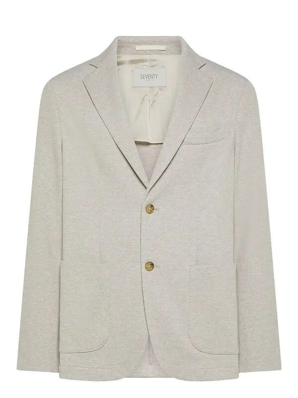 SEVENTY VENEZIA Single-breasted Blazer - Blue