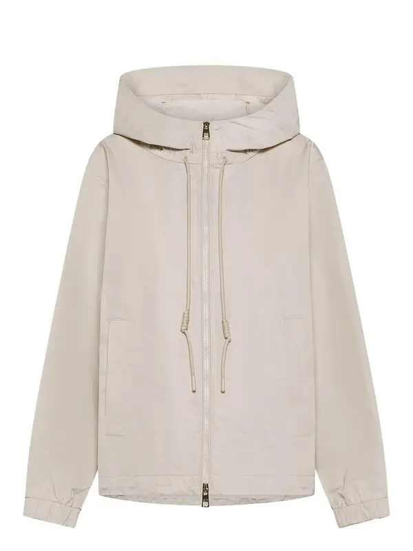 SEVENTY VENEZIA Hooded Zip-up Jacket - Blue