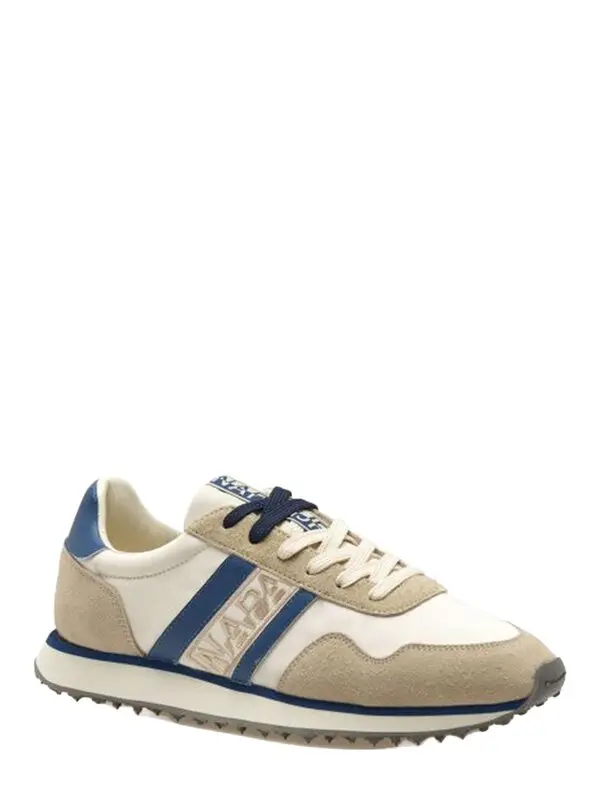 NAPAPIJRI Suede/nylon Lace-up Sneakers - Brown