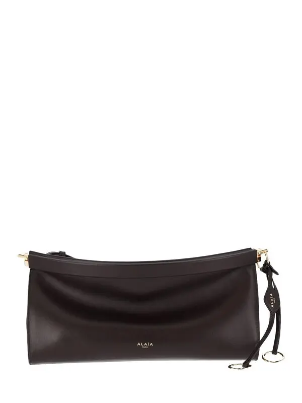 Alaïa Le Click East West Shoulder Bag - Brown