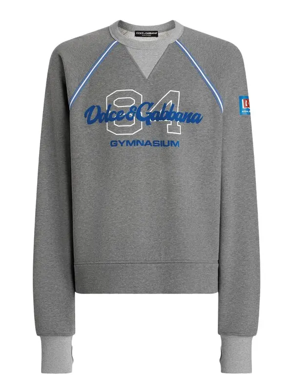 Dolce & Gabbana 84 Gymnasium" Sweatshirt - Gray